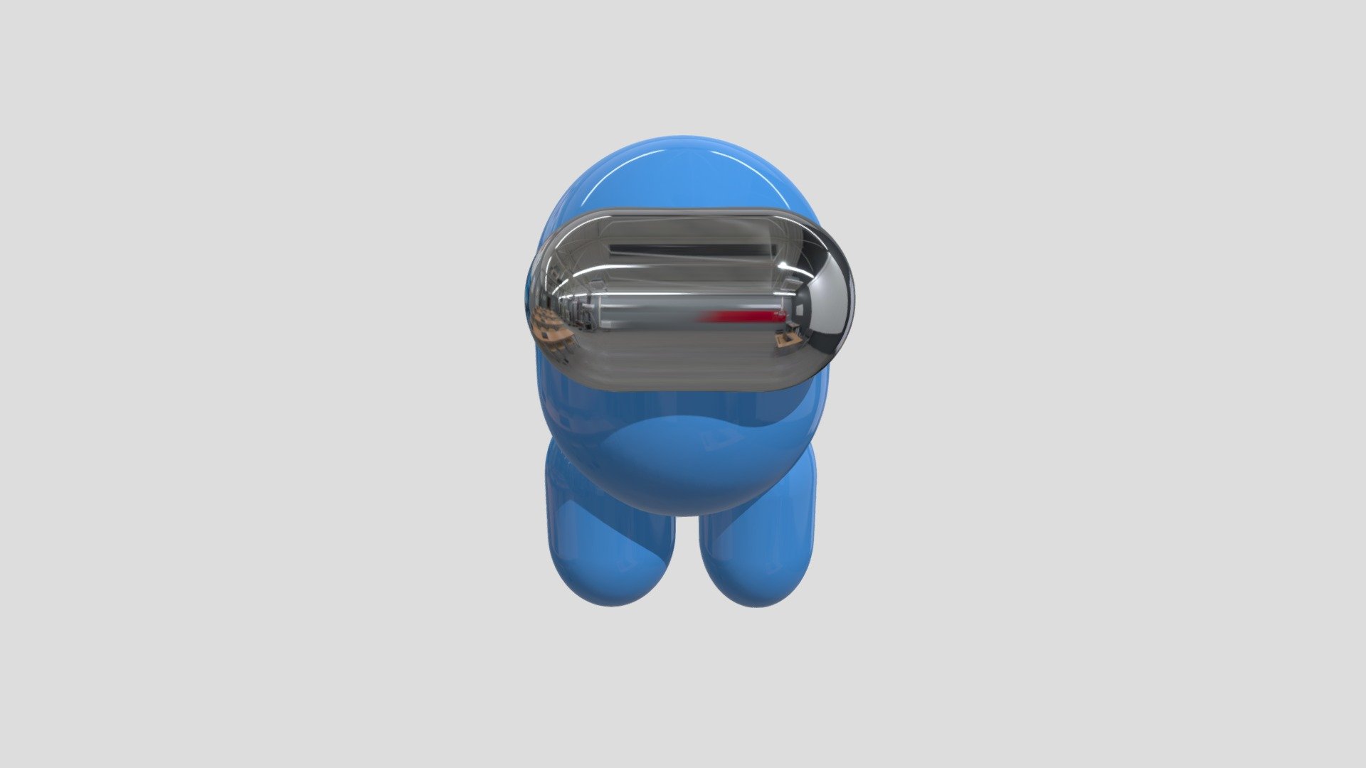 Better Among Us Blue - 3D model by fastyfast40 [6fa61b9] - Sketchfab