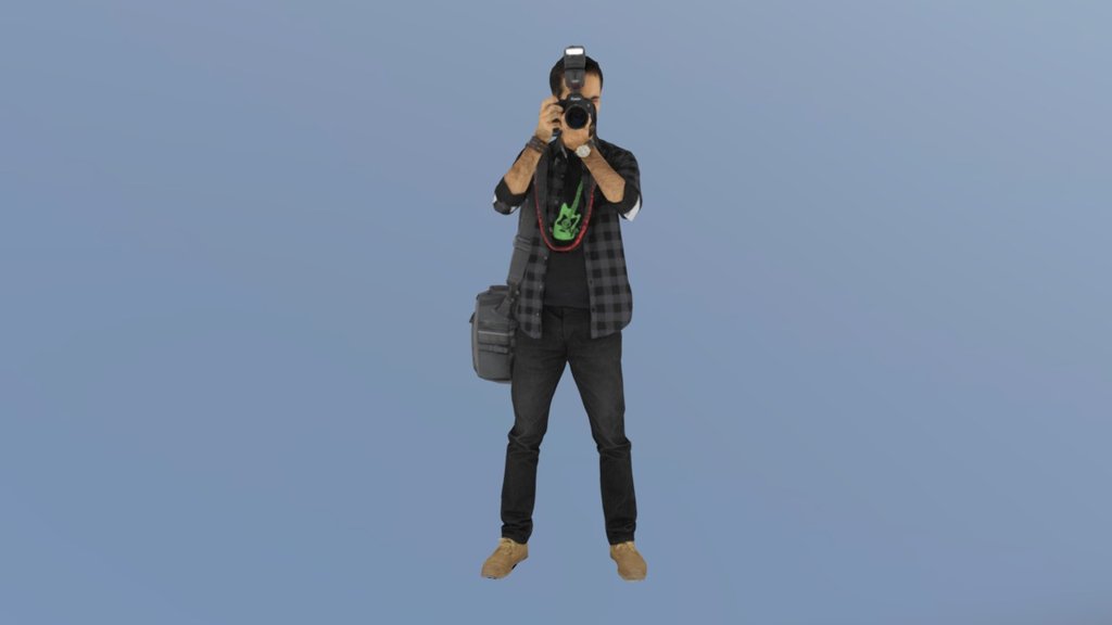 Photographer - 3D model by P.T.A [6fa65ca] - Sketchfab