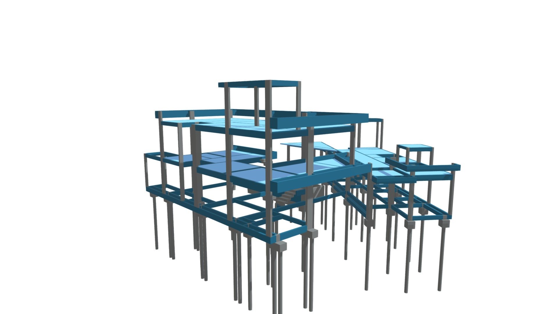 OBRA OGO - MALHA 3D - 3D model by Eng. Bruno Montanini Victor ...