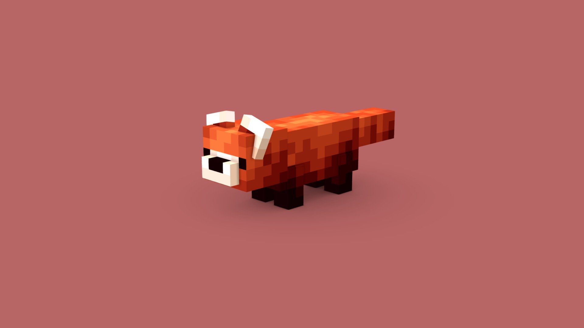 Red Panda - 3D model by Haze (@EnbyHaze) [6fad5a1] - Sketchfab