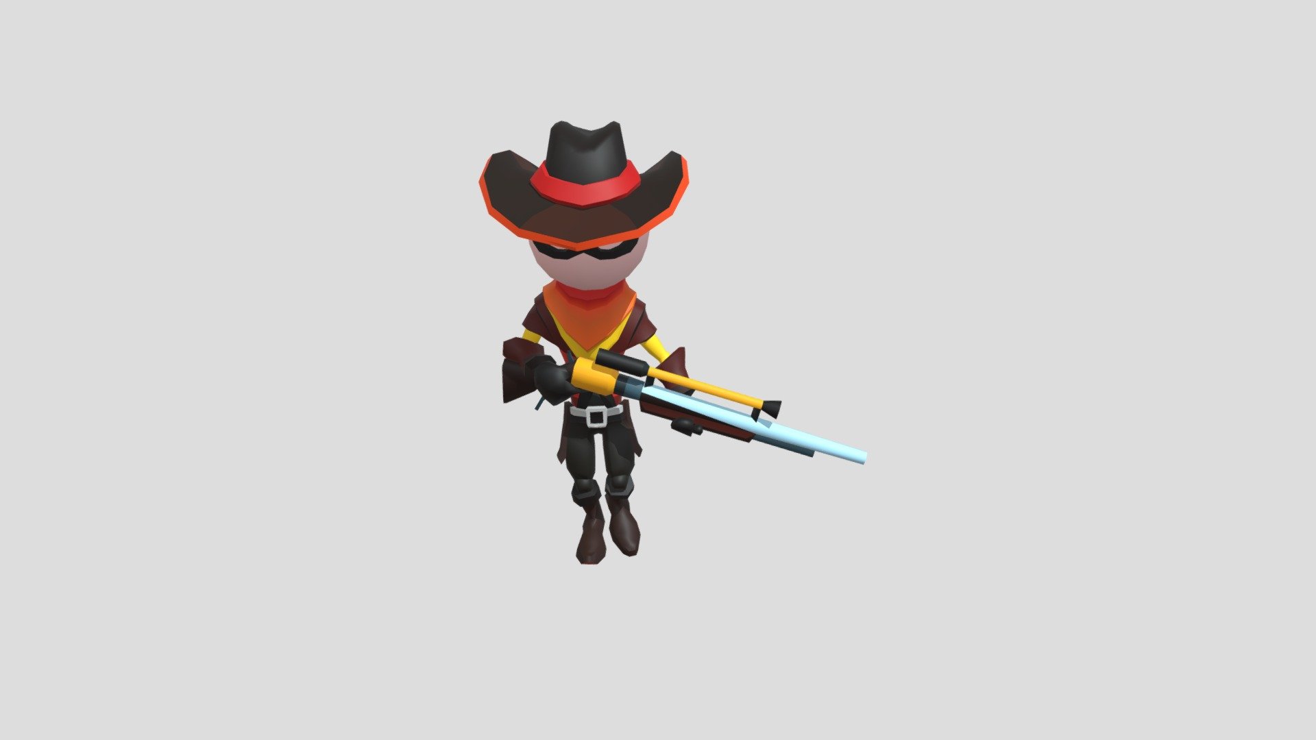 bandit_03_walk - 3D model by CC (@ccsf) [6fadbfd] - Sketchfab