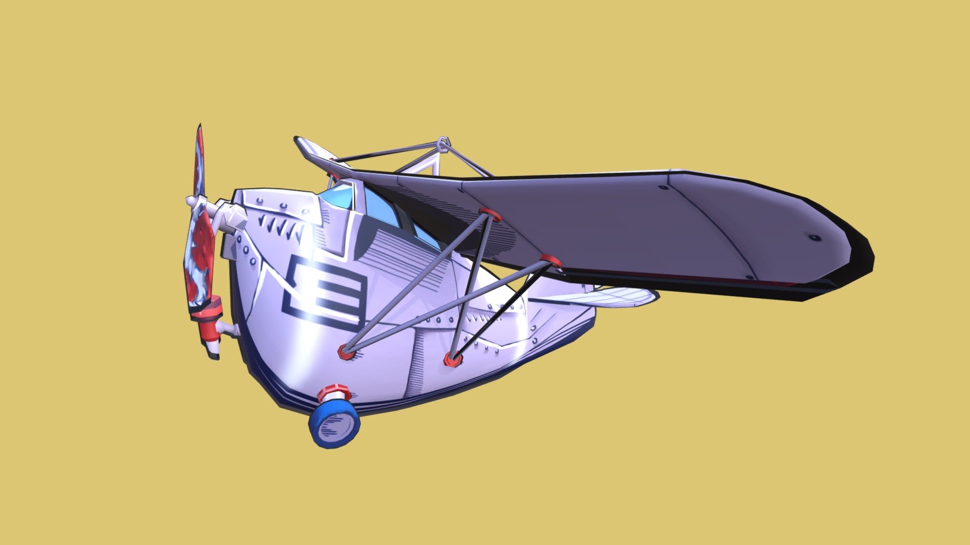 DAE Game Art Assignement 1 - Flying Circus - 3D model by eleonora ...