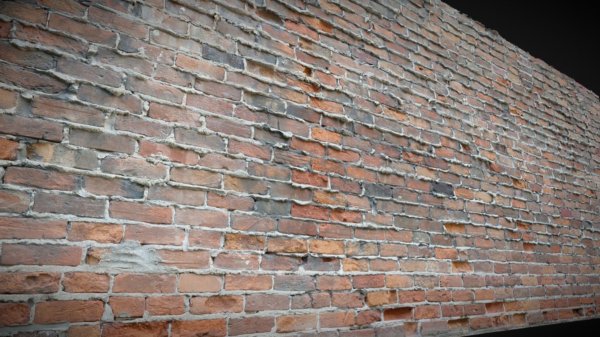 Brick Wall N 02 photogrammetry 3d model - Buy Royalty Free 3D model by ...