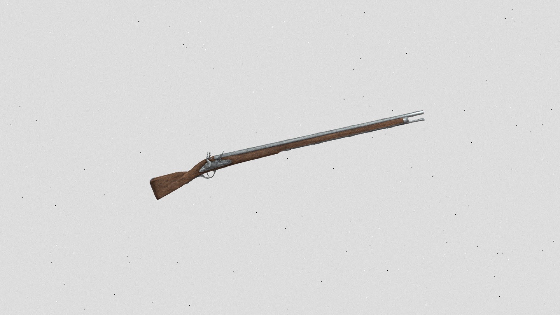 Swedish M1698 Flintlock Musket low poly - 3D model by dan28sava ...