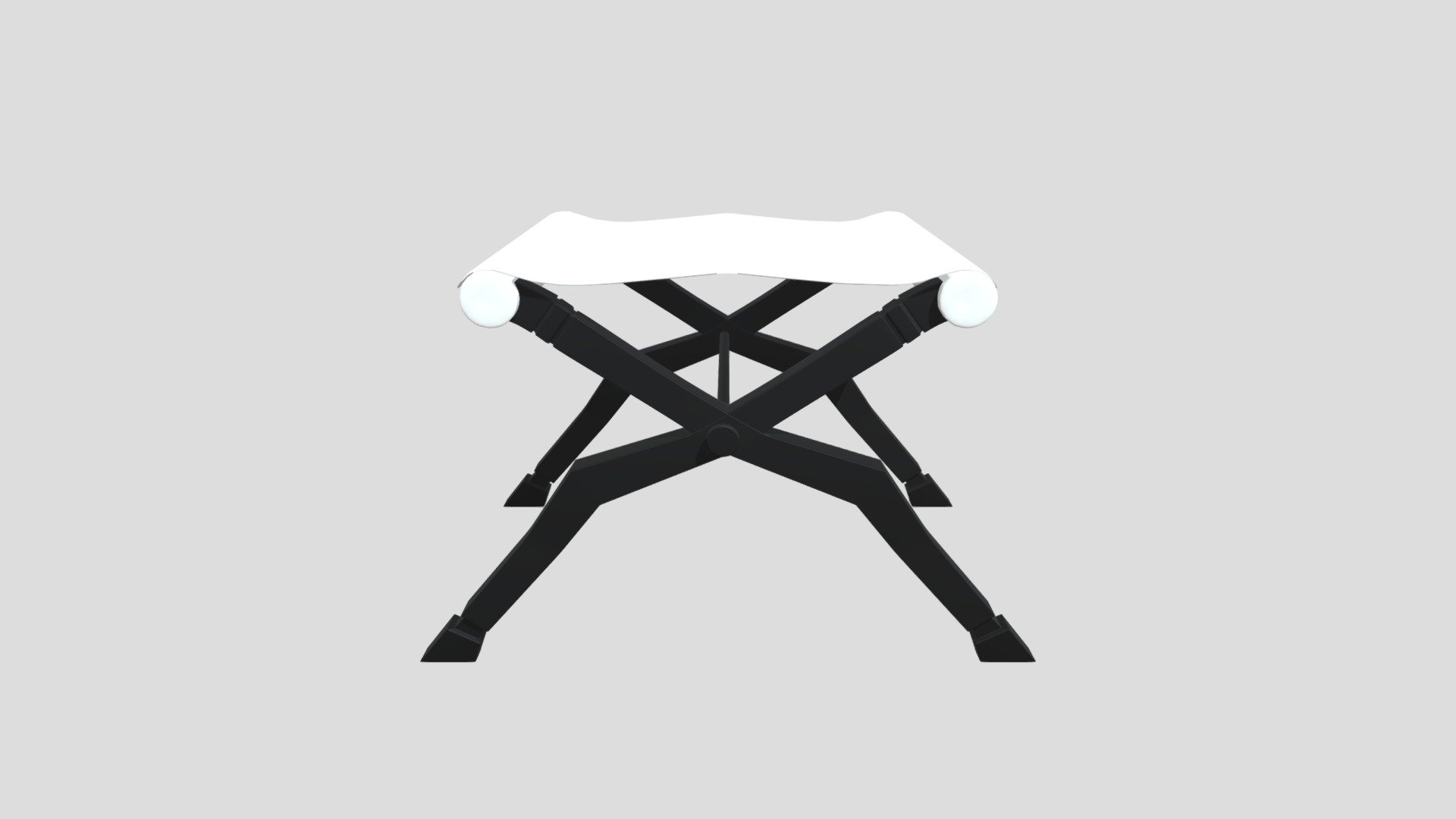 Stool Low poly - 3D model by erroriot [6fb0e51] - Sketchfab