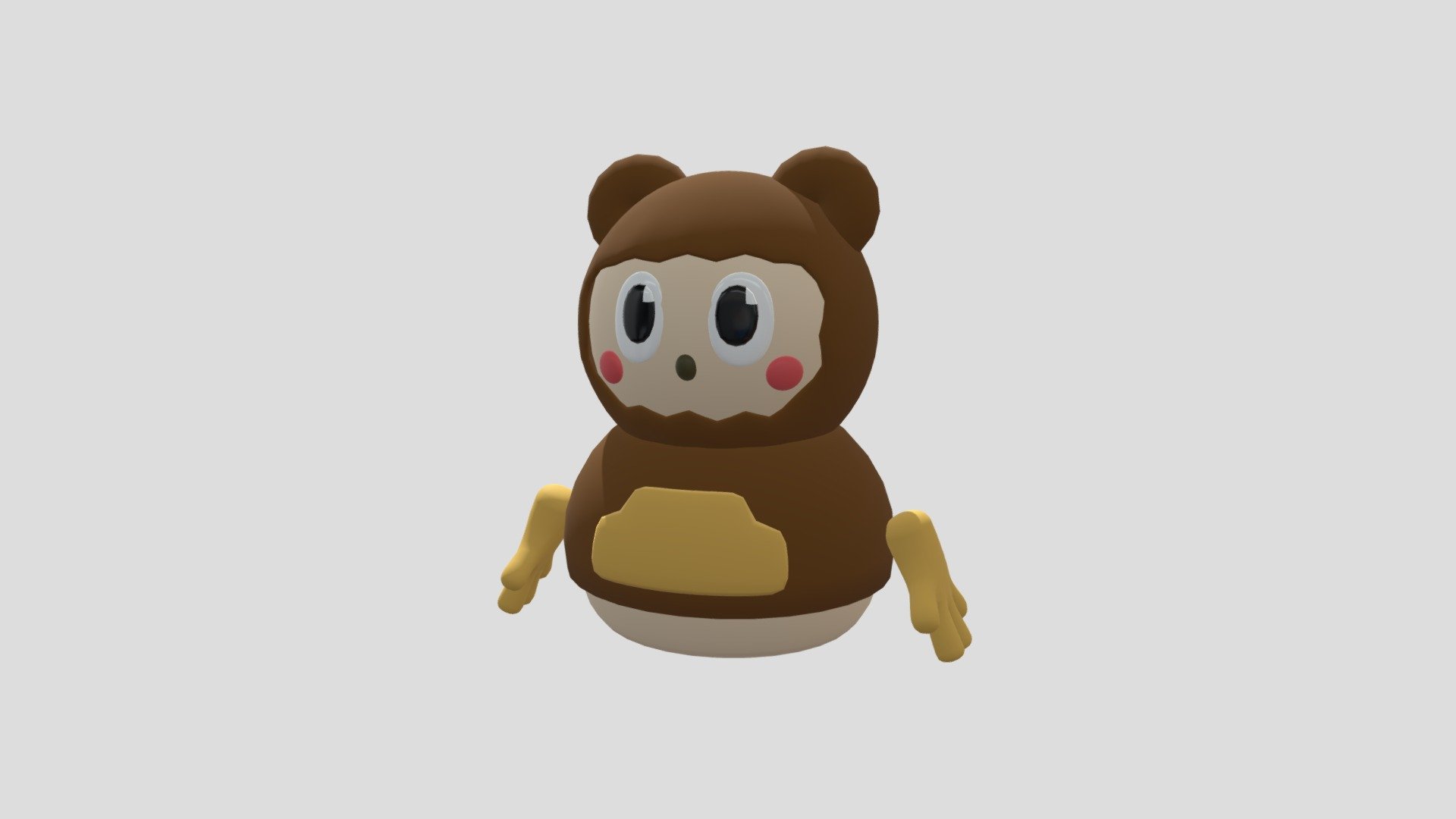 Lil Bear Character - 3D model by valeria12 [6fb2144] - Sketchfab
