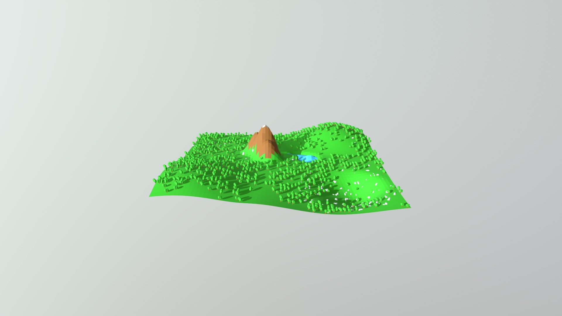 Low poly blender terrain - 3D model by nikolayordanov2667 [6fb34d0] - Sketchfab