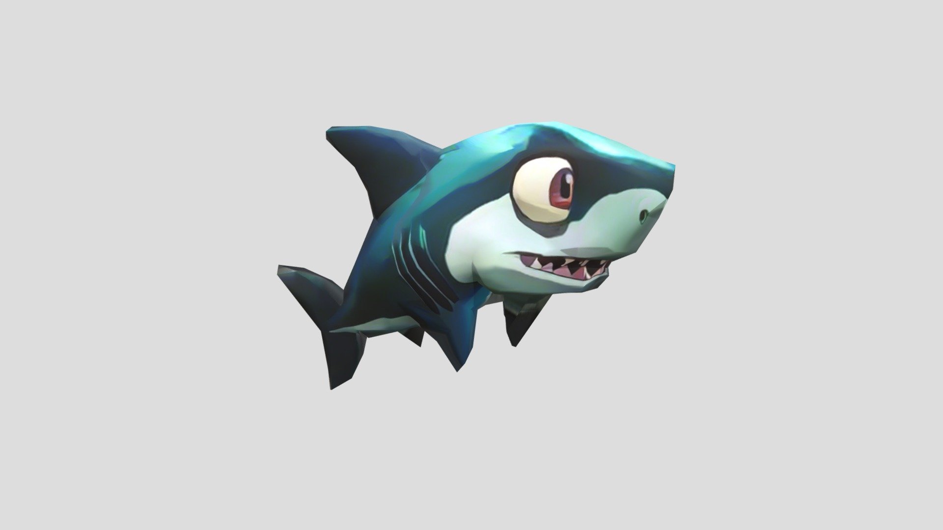 Toonyshark - Download Free 3D model by polyplant3d [6fb68a7] - Sketchfab