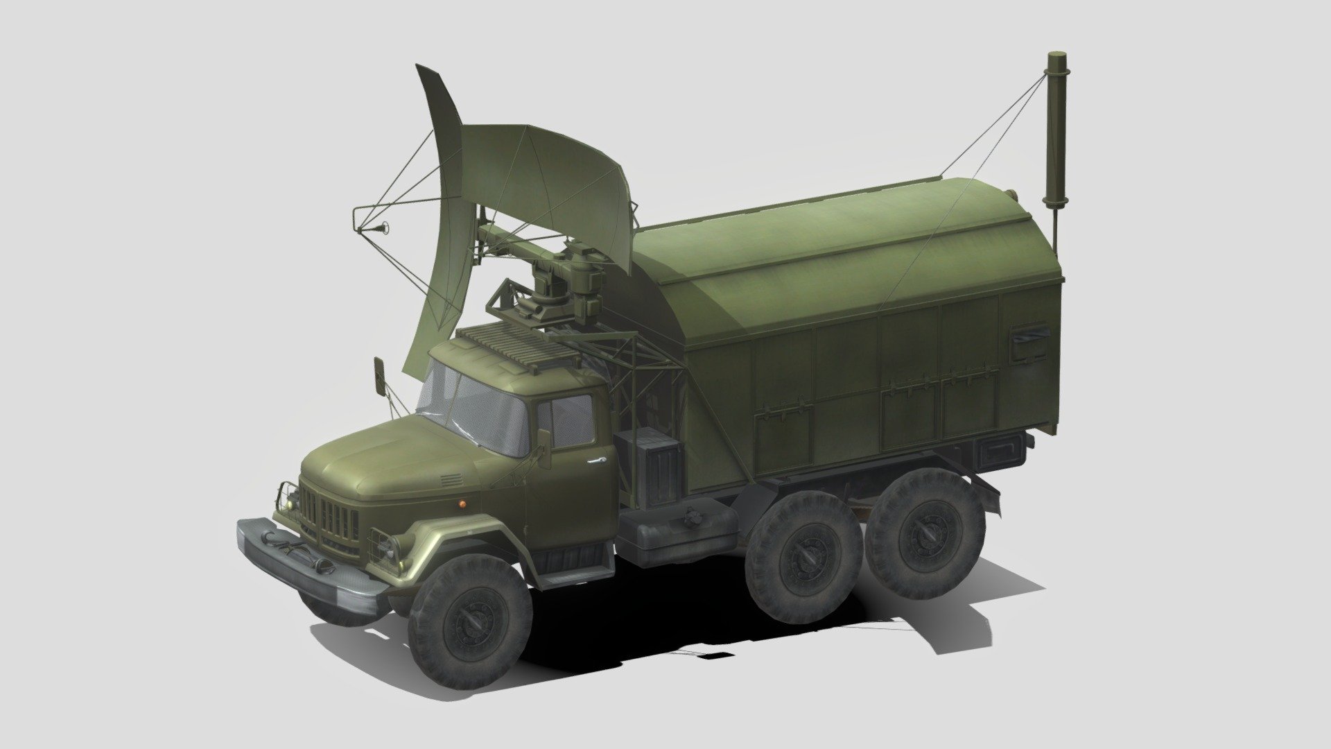 ZIL-131 RSP - Download Free 3D model by Muhamad Mirza Arrafi ...