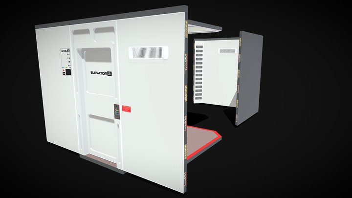 Elevators 3D models - Sketchfab