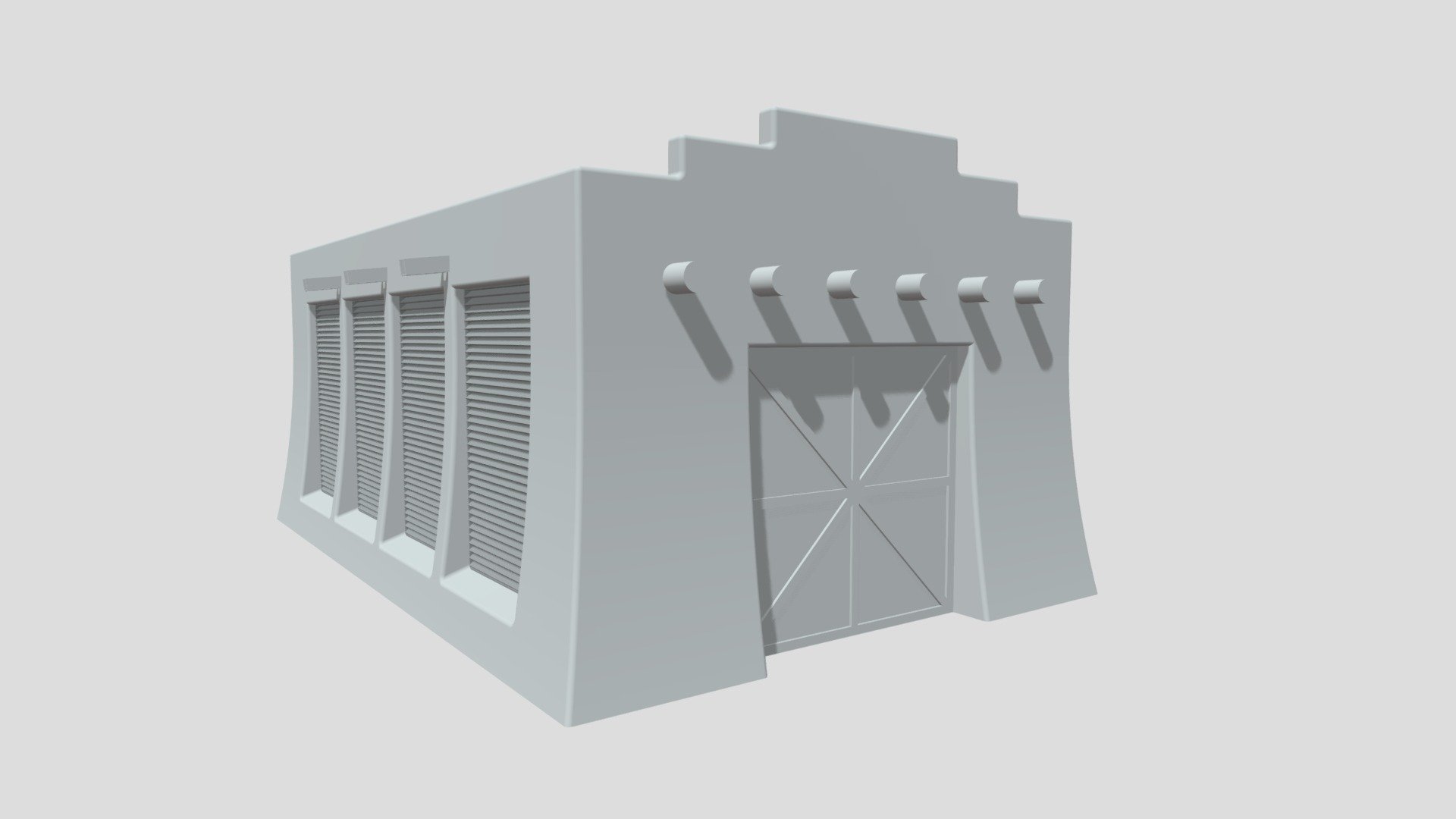 Hay barn concept_obj - 3D model by Brad Jenkins Inc (@bradjinc ...