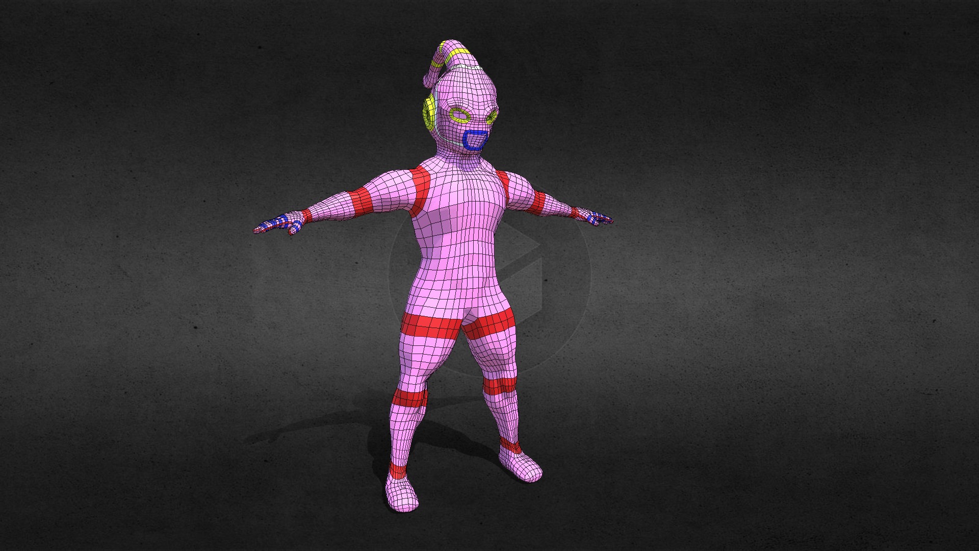 BuChico-Retopología - 3D model by Marco.Alvarado [6fb9261] - Sketchfab