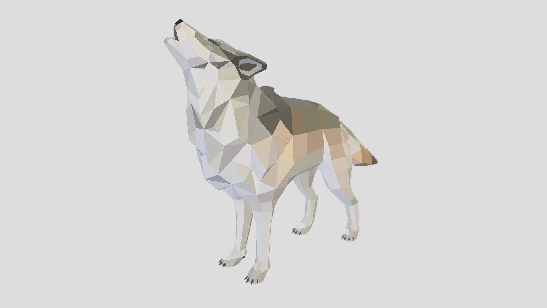 Wolf | Humility | Dbaadendiziwin - Download Free 3D model by fluffubun ...