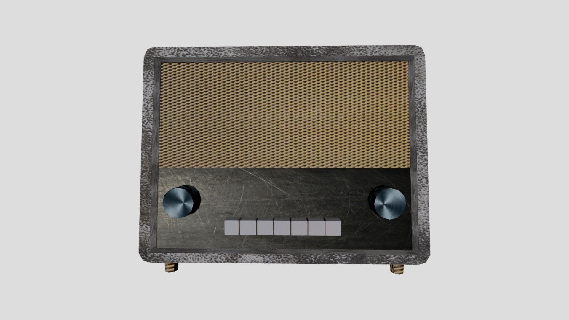 Grandpa's Radio (Modified Textures) - 3D model by danielthesecond ...