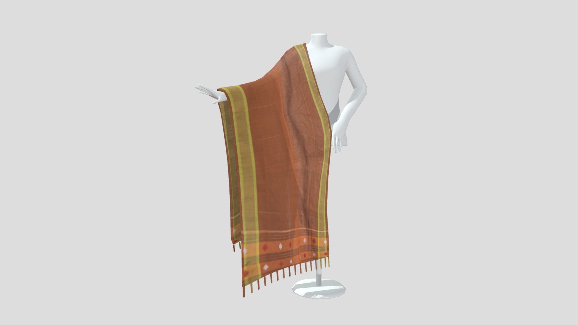 Tenun Nenda Shawl - Download Free 3D model by eeelabvisual [6fbaa22 ...