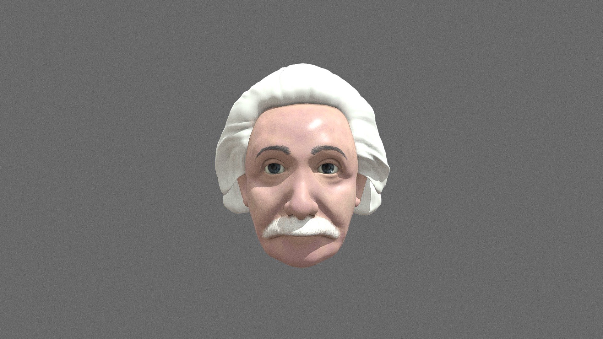 ALBERT EINSTEIN - 3D model by KRAVISTECH [6fbda51] - Sketchfab