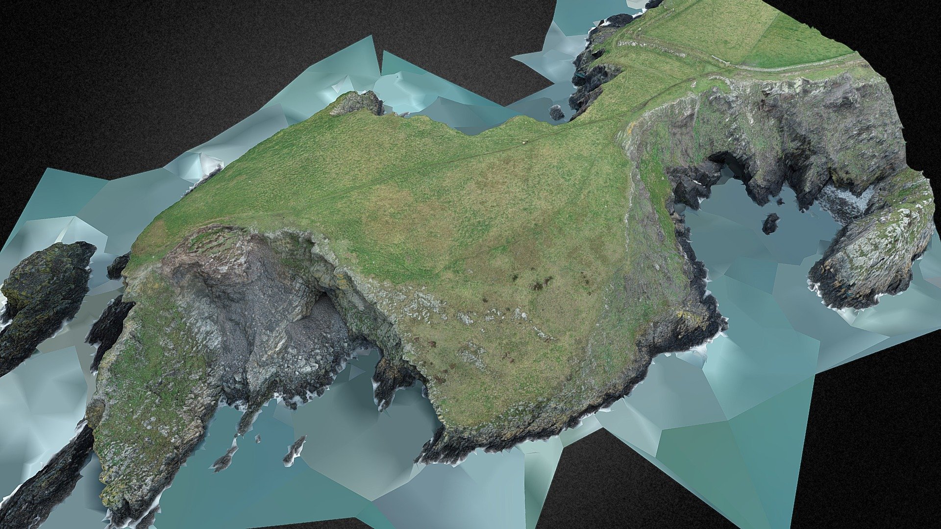 Caer bentir | Promontory Fort, Castell Coch - 3D model by CBHC_RCAHMW ...
