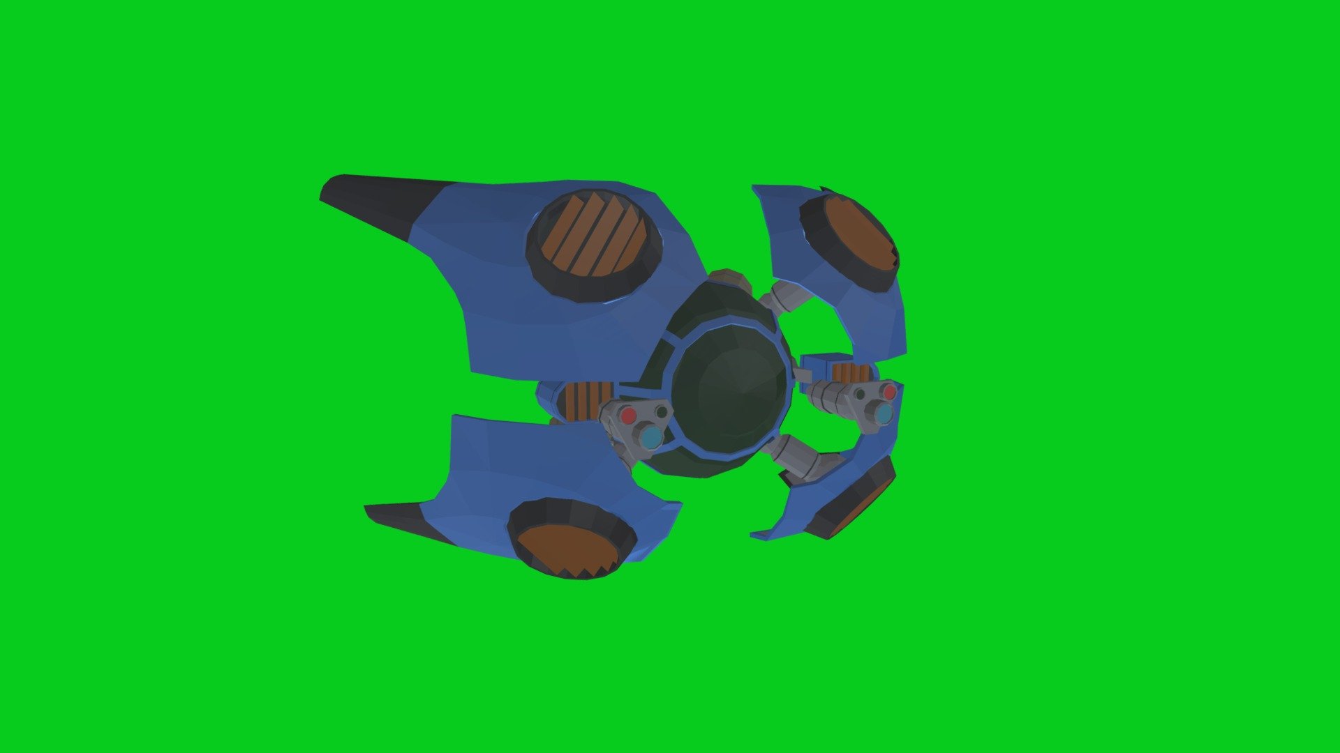Silvergun Unit 01 (Radiant Silvergun) - Download Free 3D model by ...