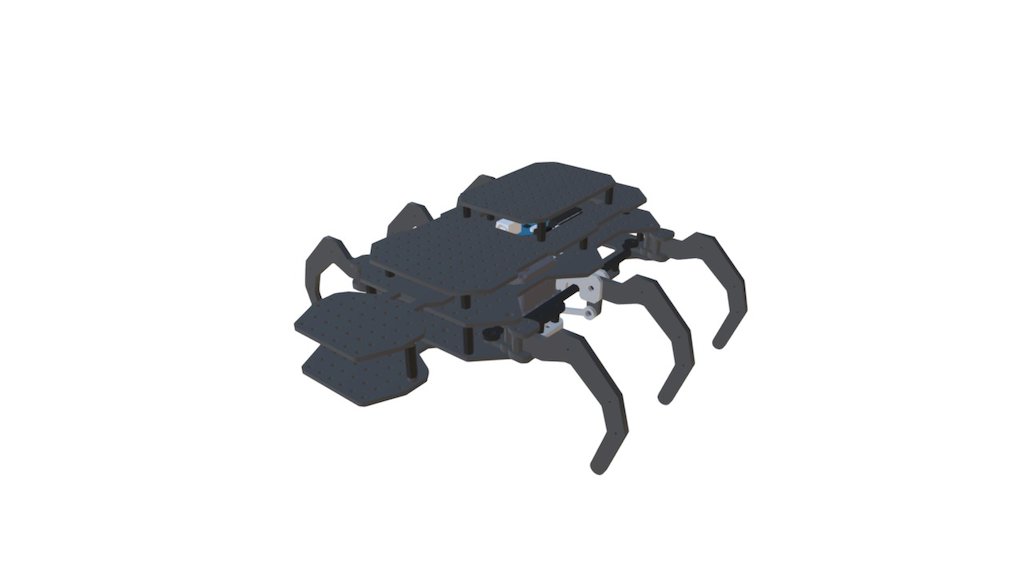 RobotGeek Antsy Hexapod - 3D model by RobotGeek [6fbf464] - Sketchfab
