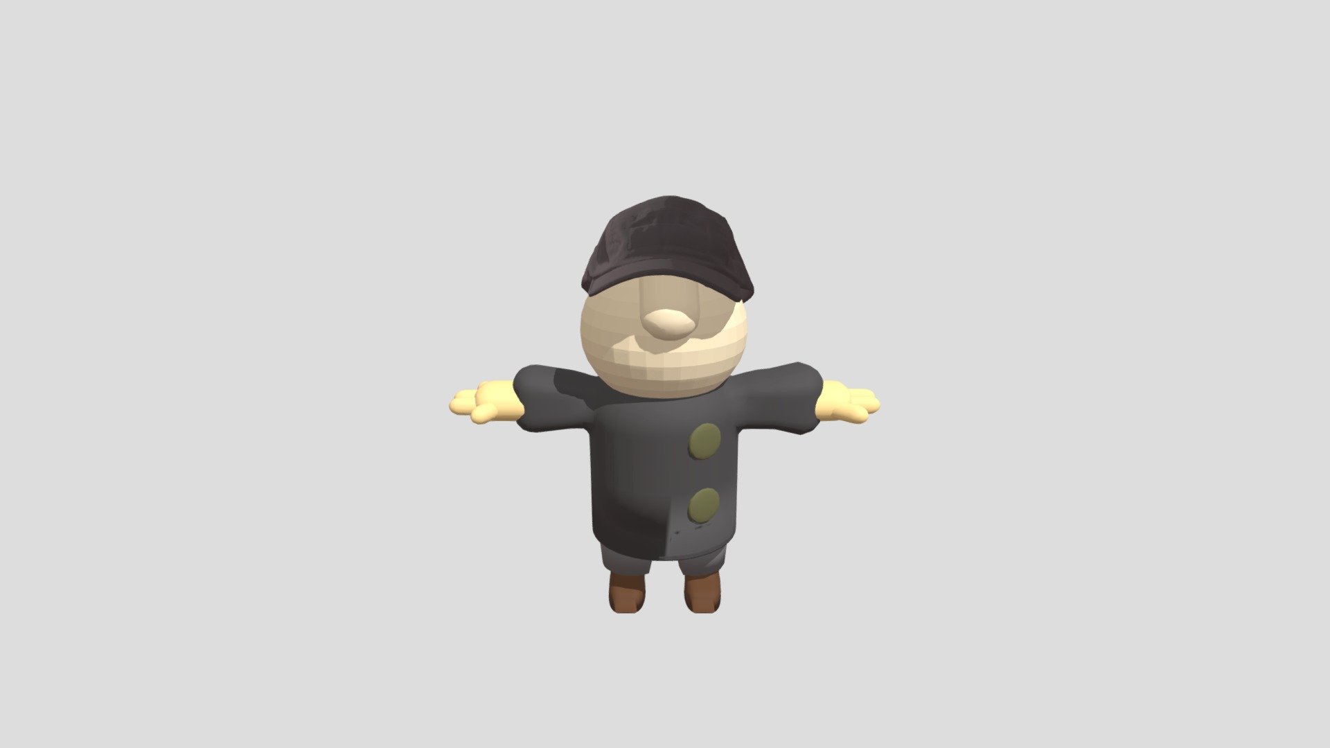 Boss | Pilot Brothers - Download Free 3D model by Шеф и Коллега ...