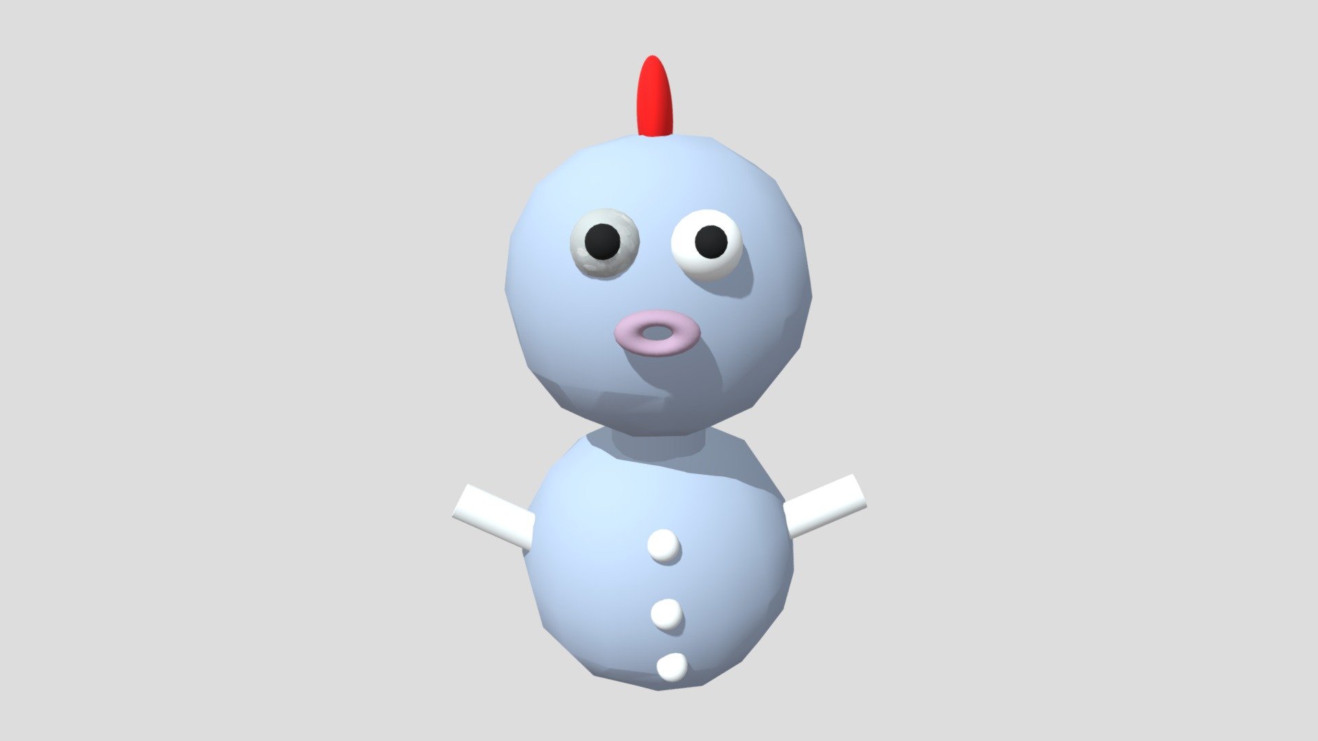 Character block out - Week 6 - Download Free 3D model by seoyeonlim ...