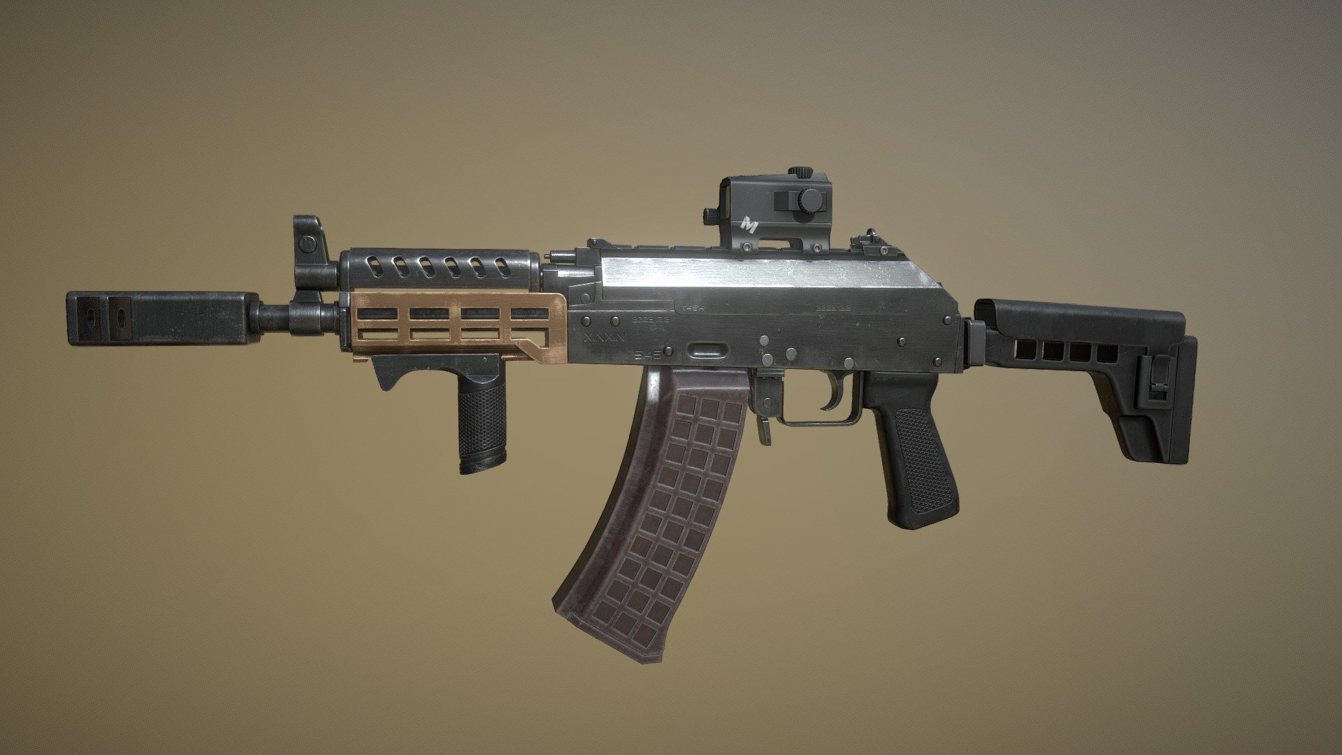 ak115 - 3D model by XINgege (@XINXINXIA) [6fc0723] - Sketchfab