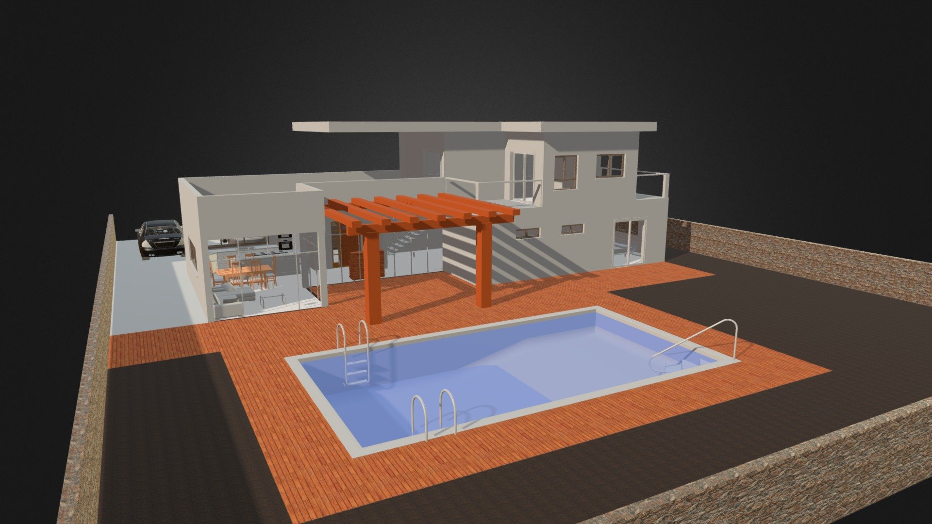 dream house project - 3D model by frizhi [6fc0cd0] - Sketchfab