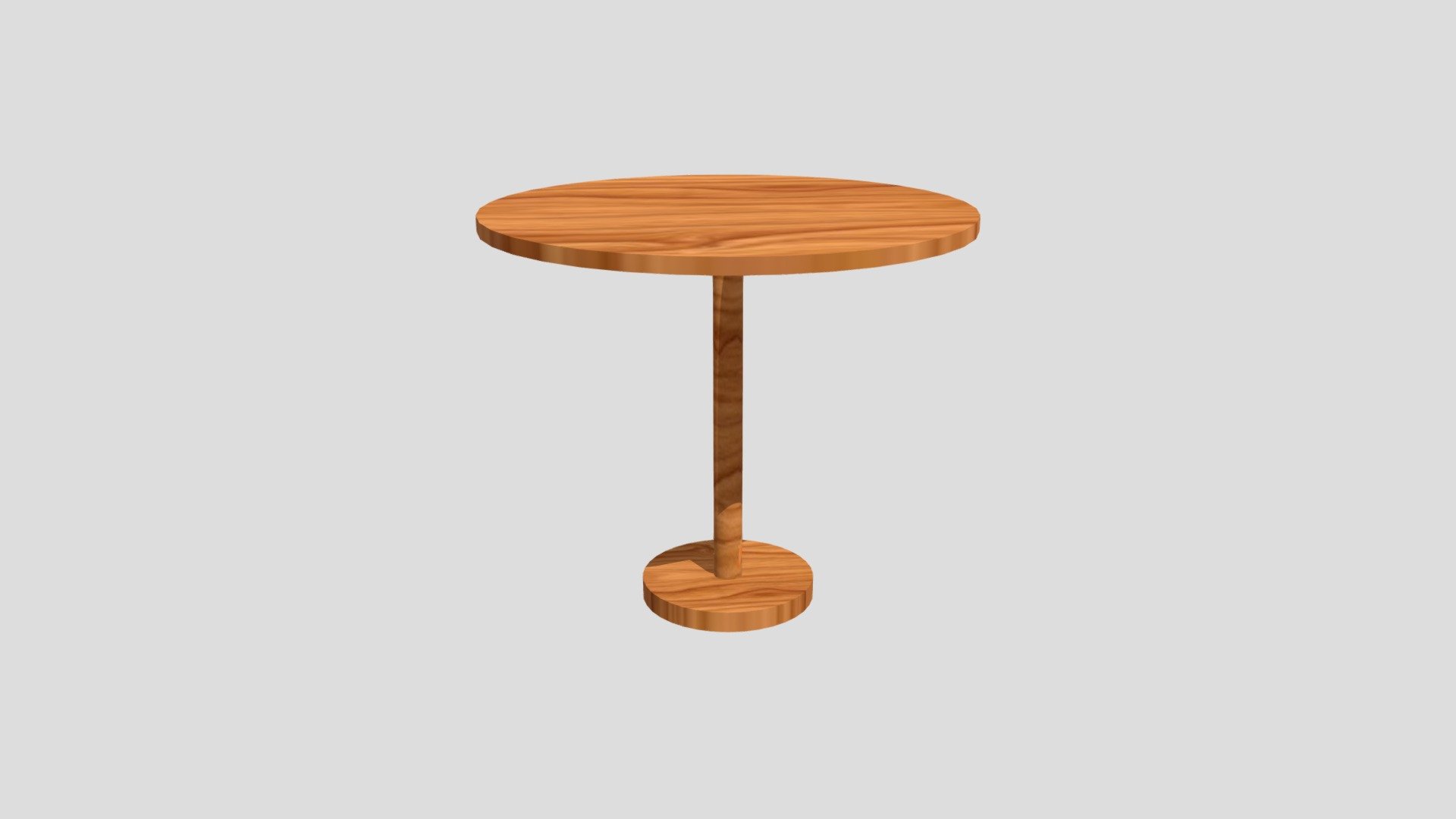 Classic Wood Table - Download Free 3D model by SHAHZADgulzar [6fc15e4 ...
