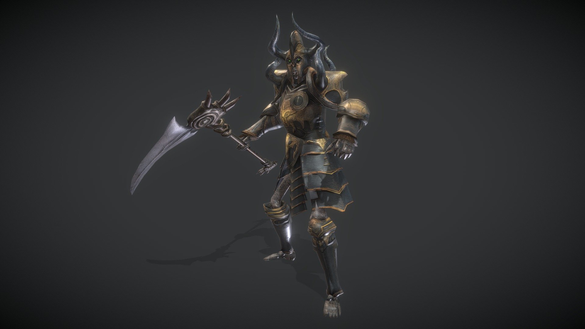 Skeleton Knight - 3D model by Tokiyoshi Takaya (@takayatokiyoshi ...
