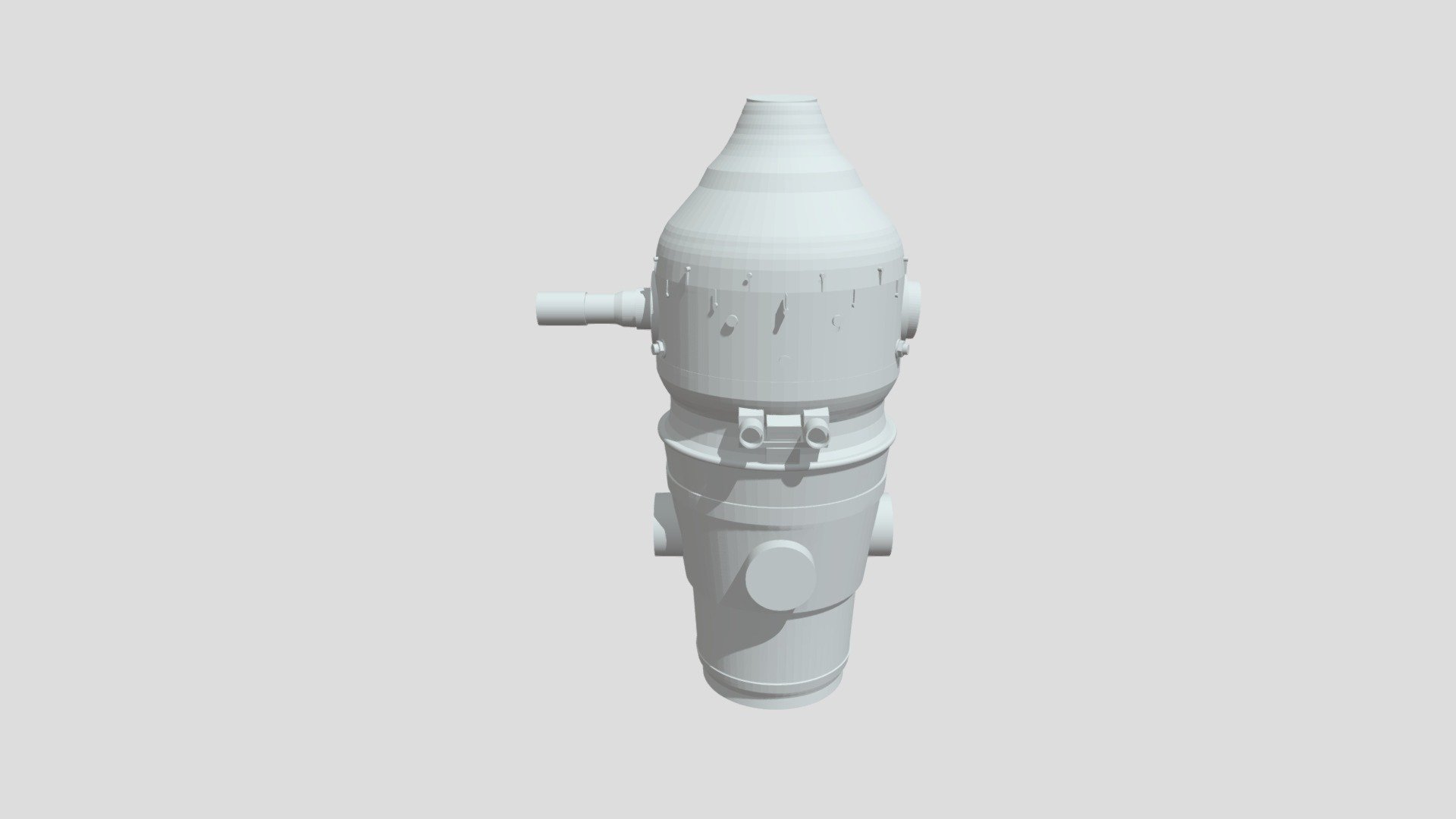 IG11 Droid Head - 3D model by 5amJacobi [6fc2c01] - Sketchfab