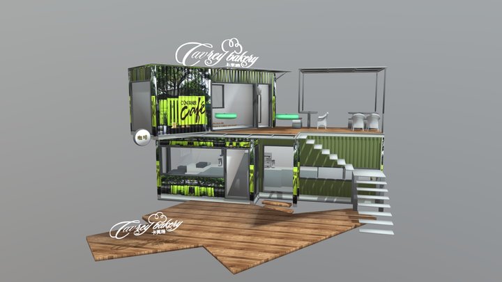 Cafe 3D models - Sketchfab