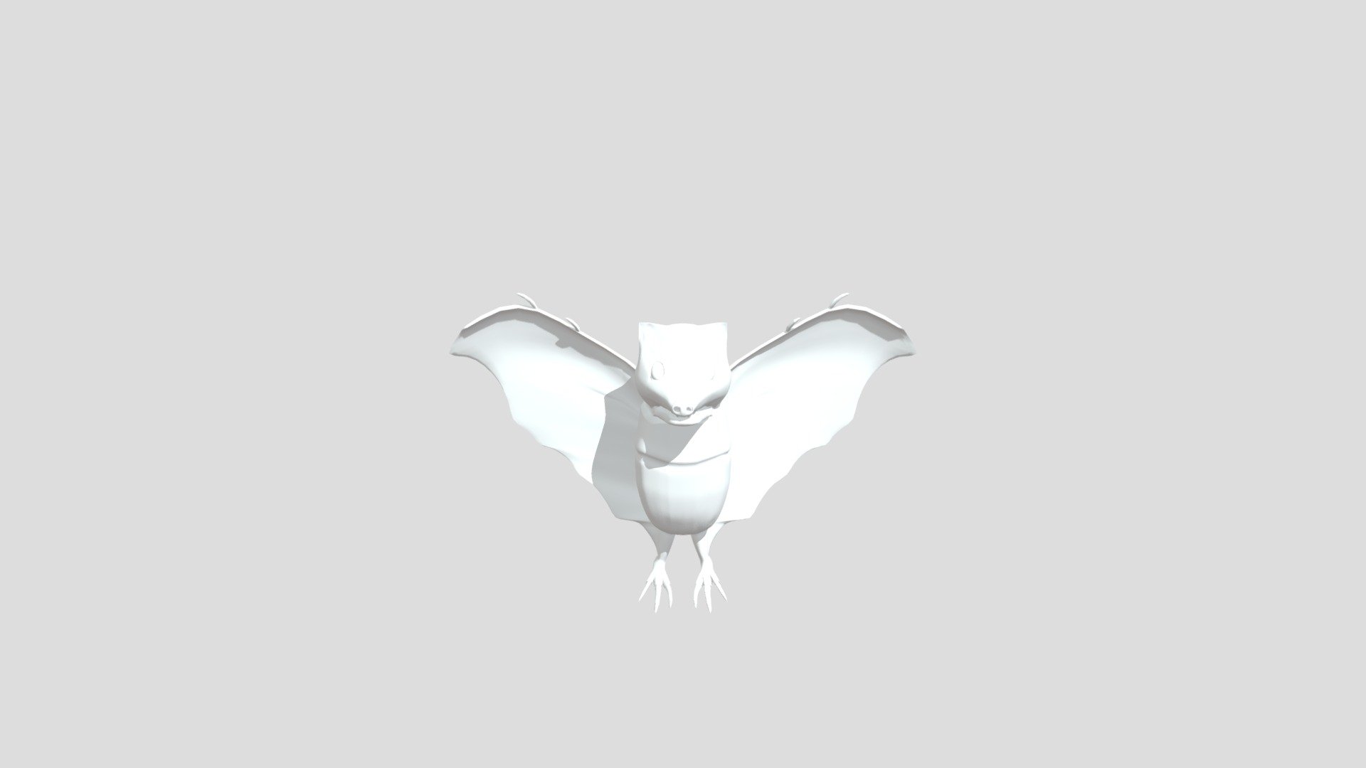 Bat Highpoly - 3D model by 陳翰君 (@zxcvb101yes) [6fc3b9d] - Sketchfab