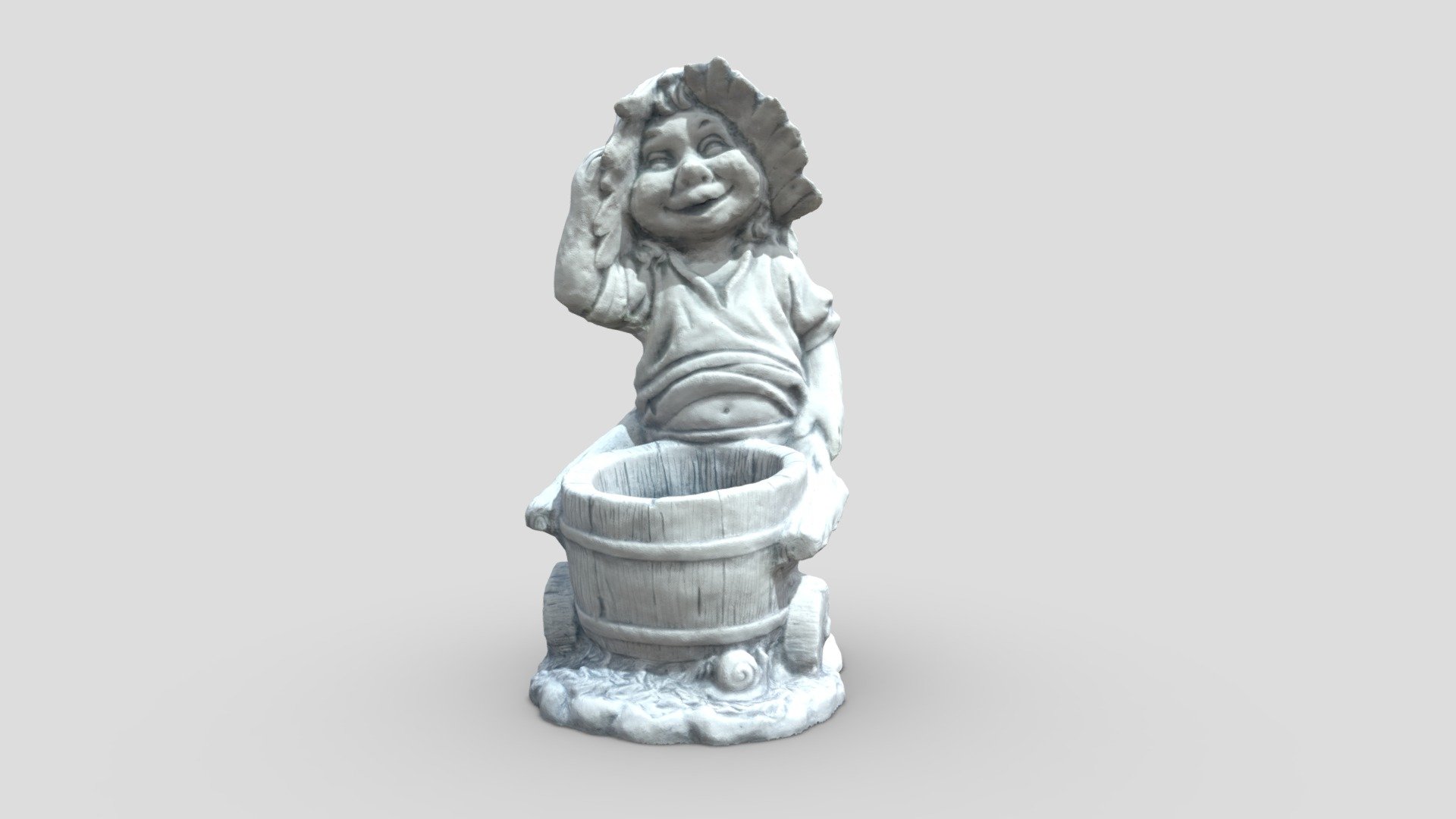 Garden Gnome - Download Free 3D model by Jakitaki [6fc4344] - Sketchfab