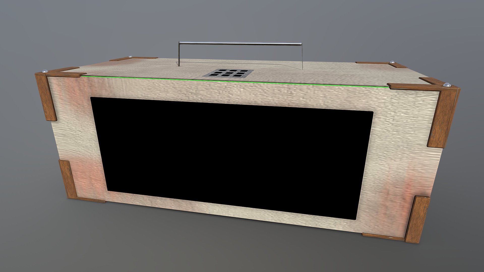 Military Crate - Custom Design | Student Project - 3D model by Alex ...