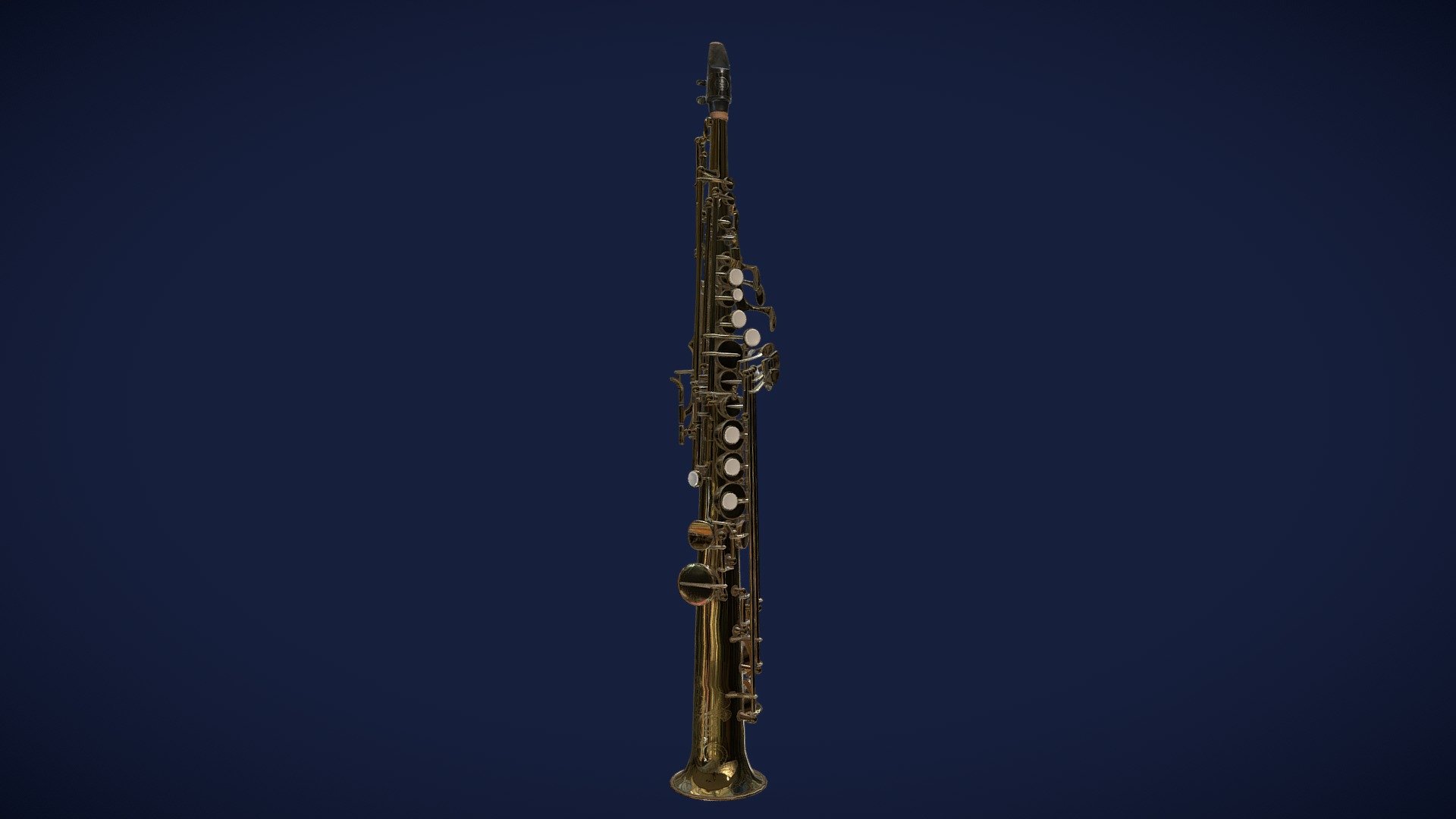 Saxophone - 3D model by Luna Bilani (@LunaBilani) [6fc4d79] - Sketchfab