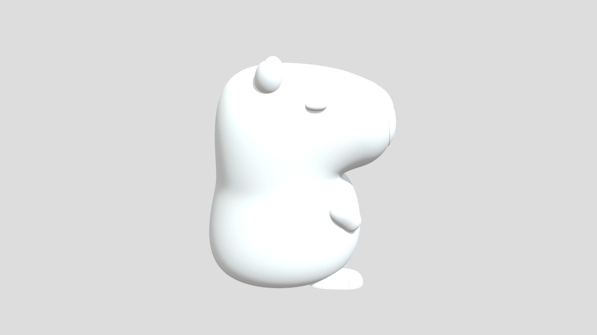 Capibara - Download Free 3D model by pcpcpcgamer342 [6fc531b] - Sketchfab
