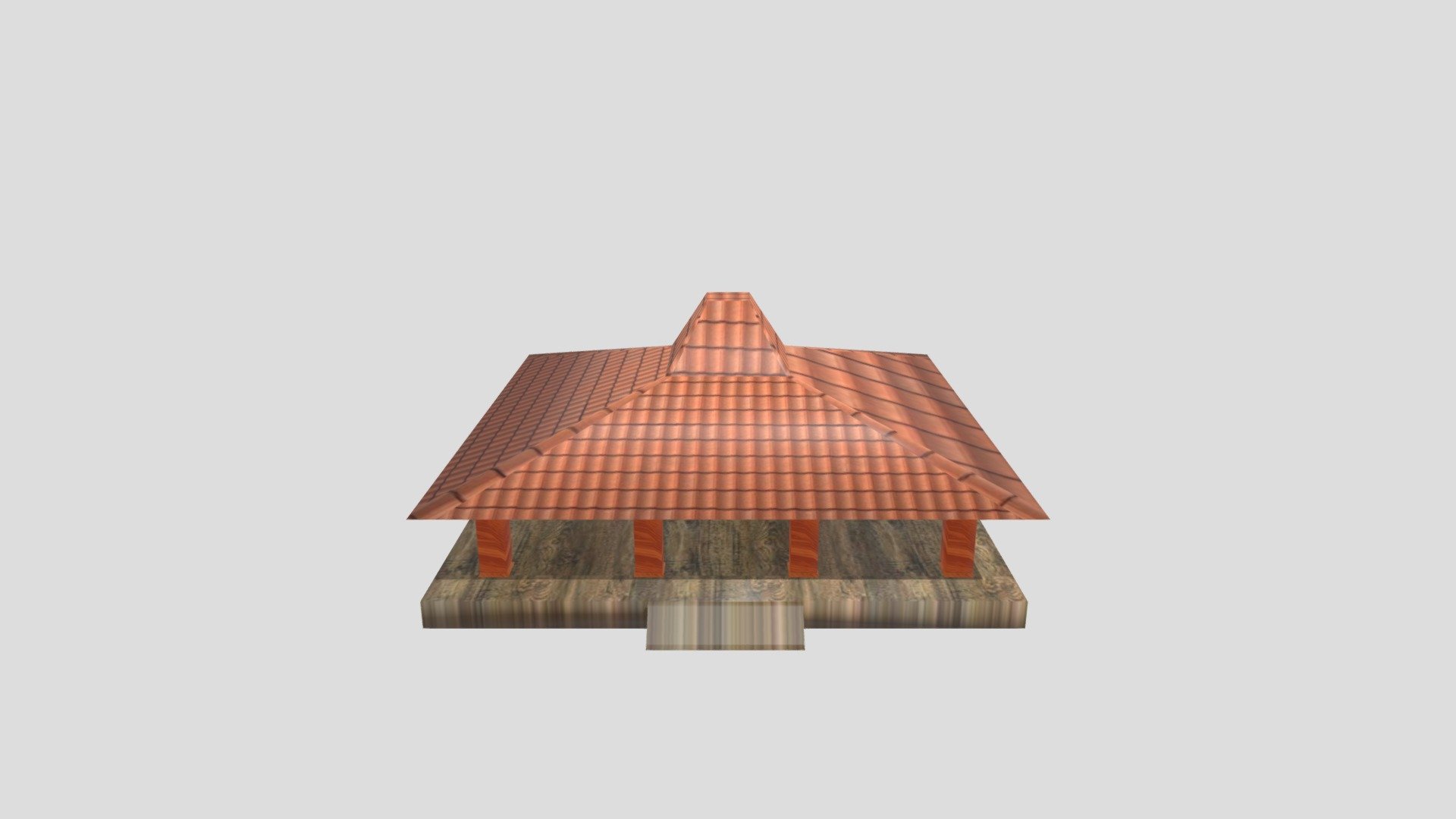 Rumah Joglo - 3D model by a1inun [6fc7f02] - Sketchfab