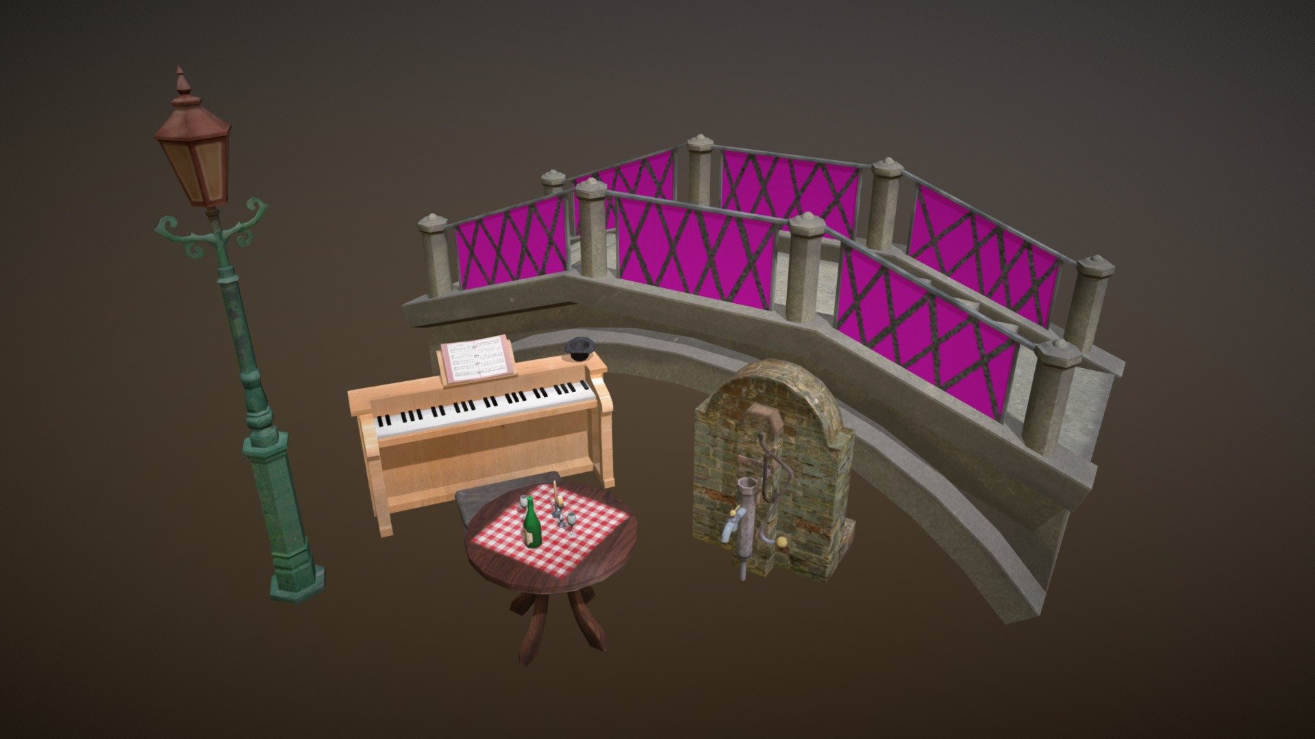 Props Scene - Download Free 3D model by Watse D'haene (@rrrapid ...