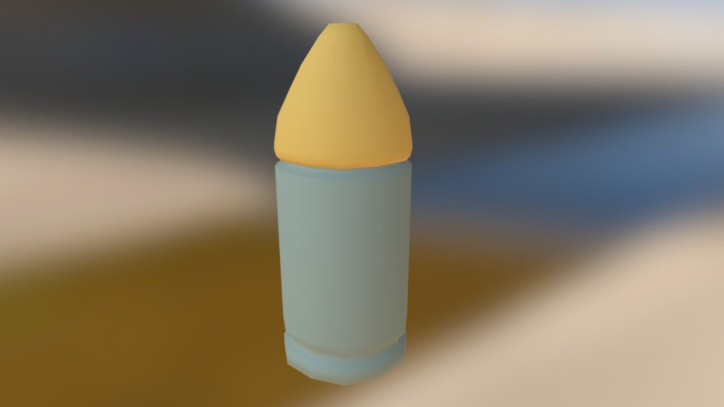 Bala simple_ Bullet material - 3D model by luko7 [6fc9539] - Sketchfab