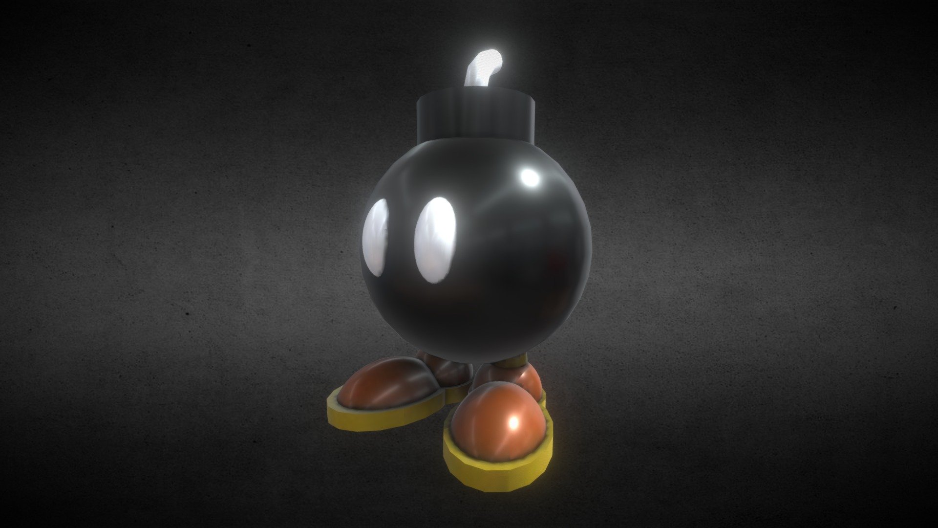 Bob-Bomb - Download Free 3D model by omegatron20xx [6fc9915] - Sketchfab
