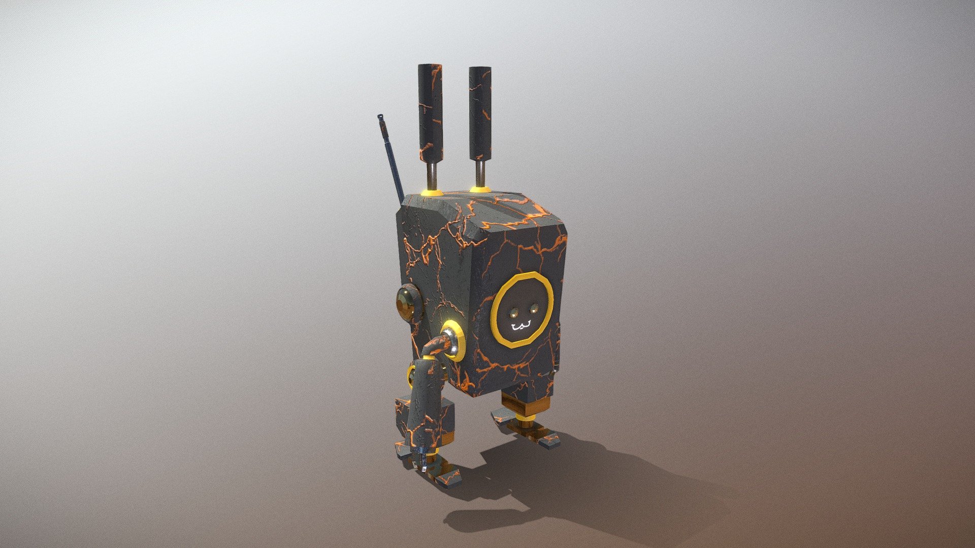 Robot - Download Free 3D model by Stgo Design (@stgodesign) [6fcb7bb ...