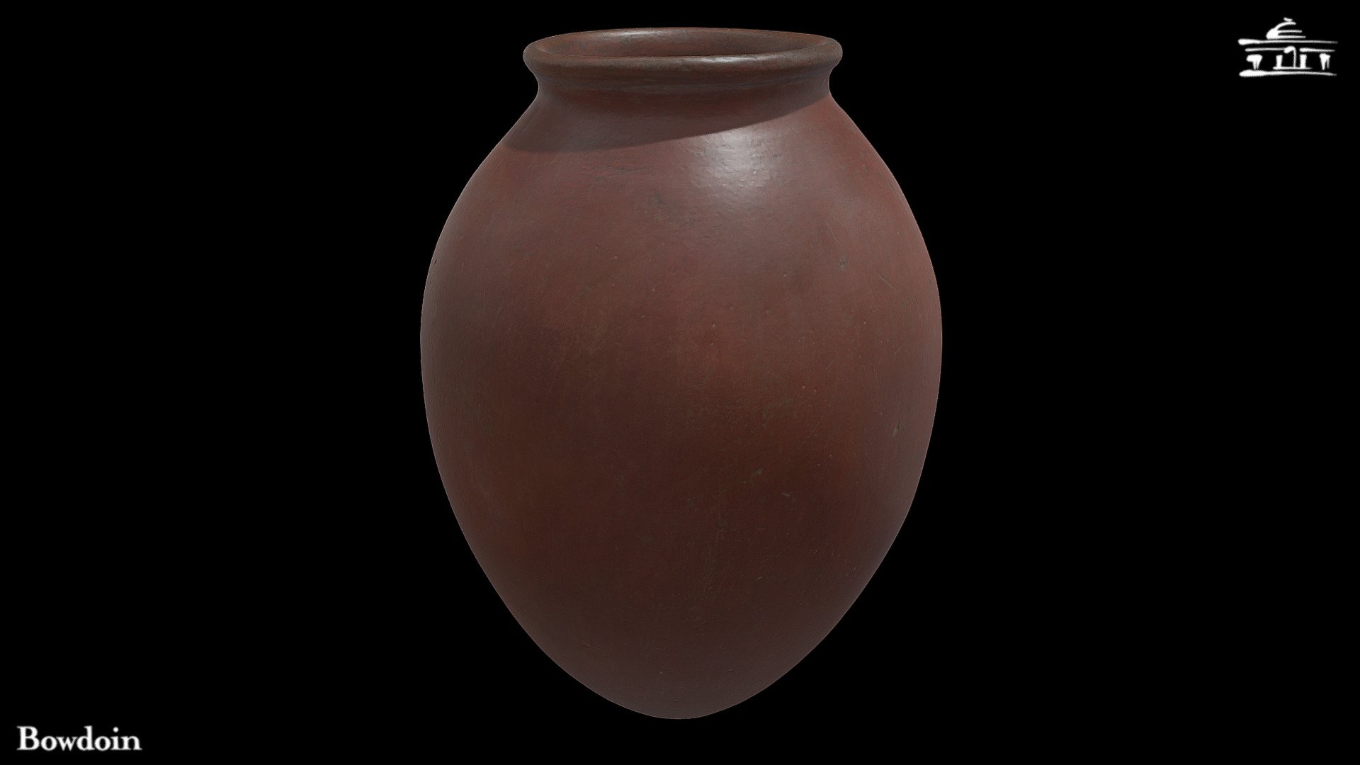 Red Polished Ware Jar - 3D model by Bowdoin College Museum of Art ...