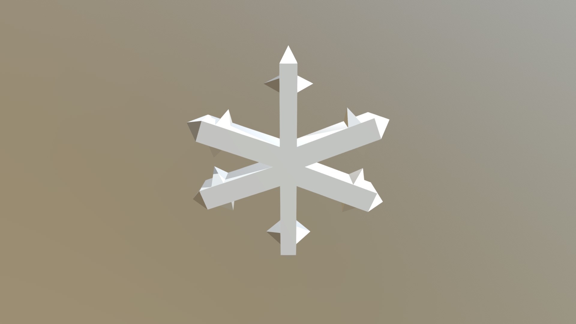 Snow Flakes - 3D model by archivedprofile [6fced17] - Sketchfab
