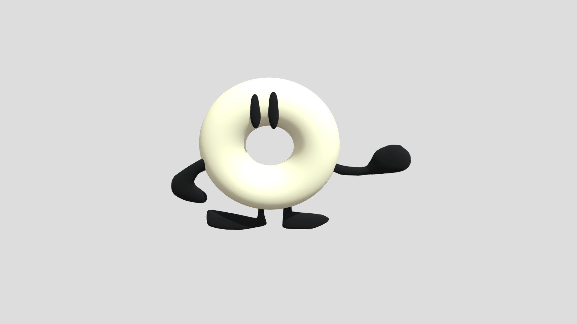 Donut bfb - 3D model by munchmunchki2 [6fcef09] - Sketchfab