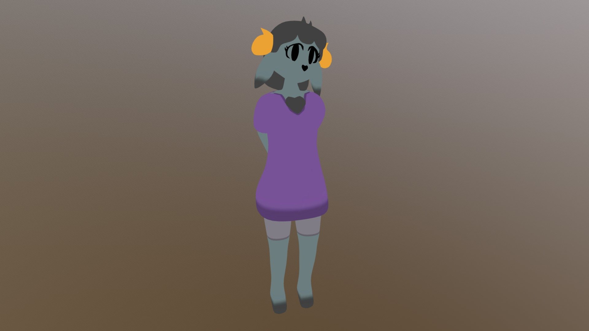 Purple Sheep - 3D model by Floober [6fcefd2] - Sketchfab