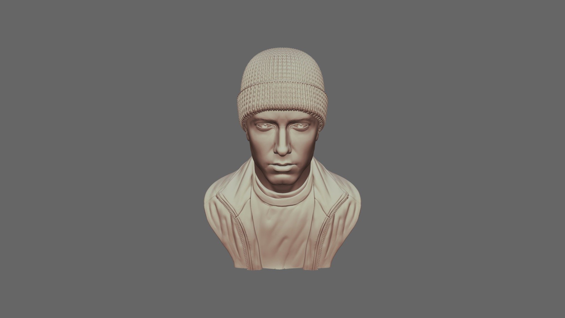 Eminem 3D portrait sculpture 3D print model - Buy Royalty Free 3D model ...