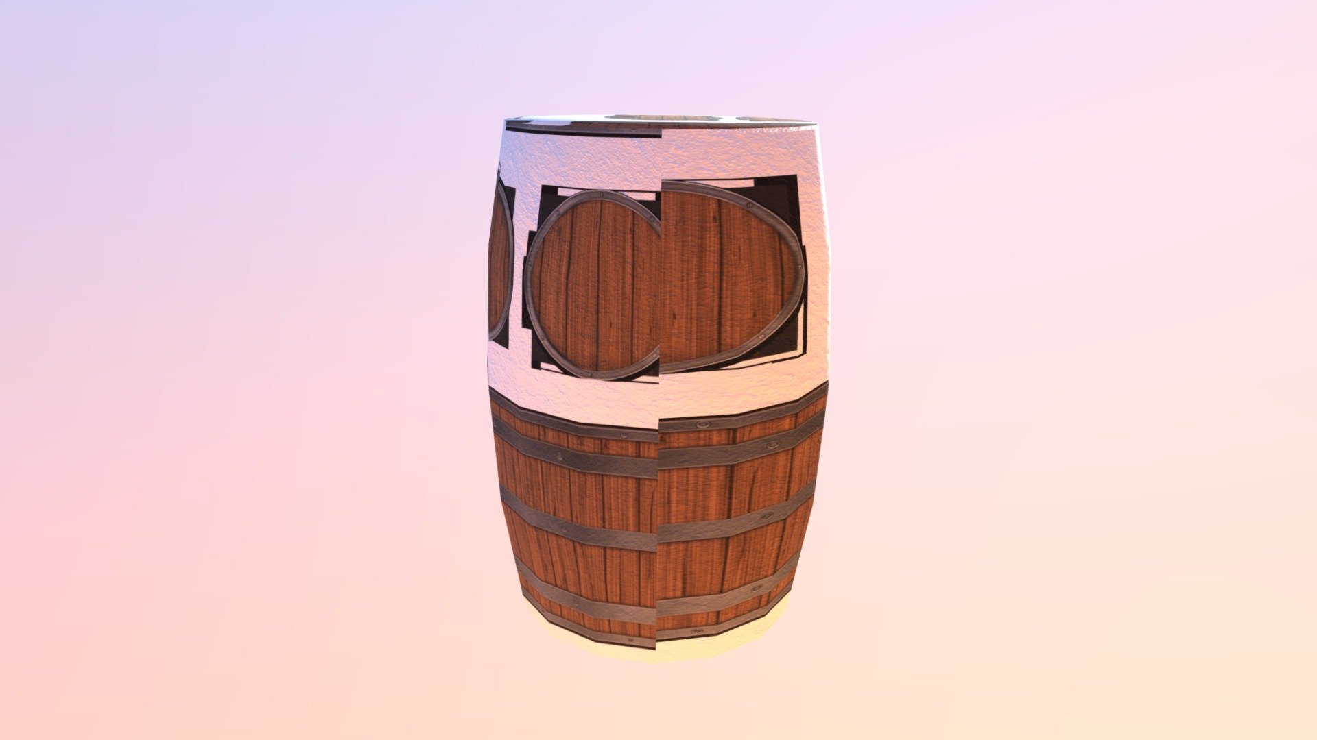 Baril - 3D model by Jicnon647 [6fcff87] - Sketchfab