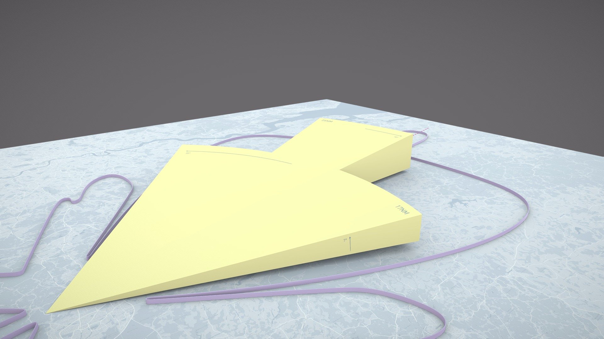 ILS localiser coverage - 3D model by famousandfaded [6fd187d] - Sketchfab