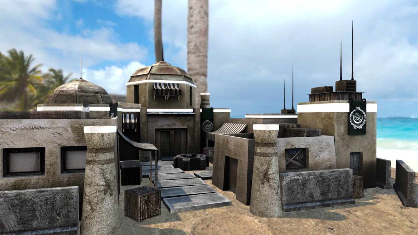 Barracks GLA - 3D model by tipaivan [6fd278d] - Sketchfab