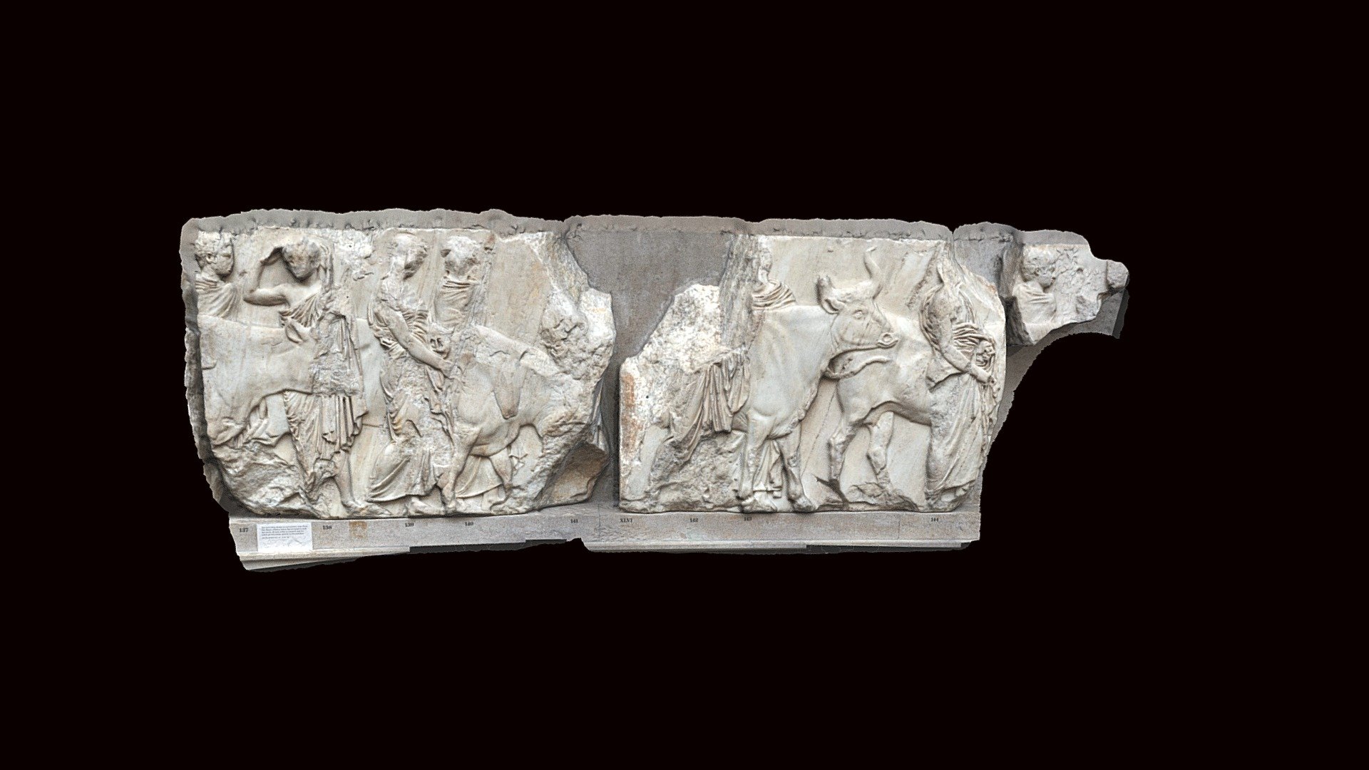 Parthenon Block XLVI - Download Free 3D model by danielpett [6fd2833 ...